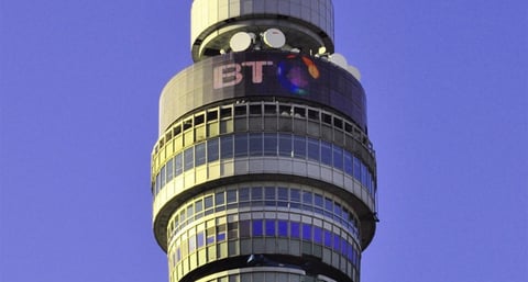 How did the channel react to the news that BT is legally separating ...